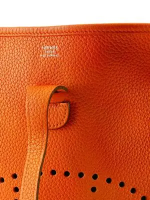 Hermès Evelyne Bag Gen Iii Clemence Pm Cross Body Bag - Orange