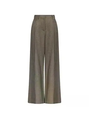TWP Herringbone Pleated Trousers