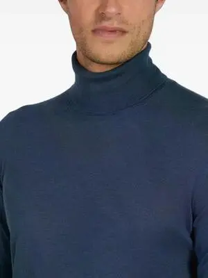 SLOWEAR Zanone Fine-knit Turtleneck Sweater