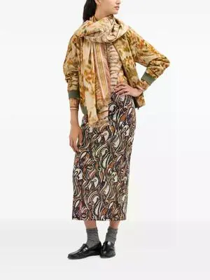 PIERRE-LOUIS MASCIA Aloe Long-sleeve Silk Shirt