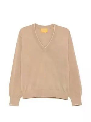 Guest In Residence The Airy V Cashmere Sweater - Neutrals