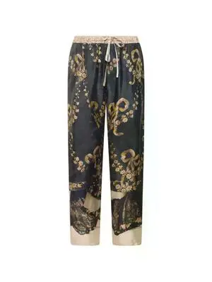 PIERRE-LOUIS MASCIA Aloe Straight-leg Trousers - Black