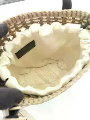 Loewe 2010-2026 Raffia Blade Pocket Bag Bucket Bag