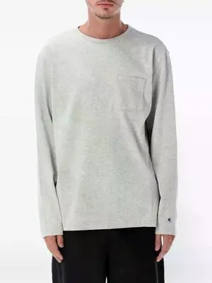 Champion Pocket-detail Long-sleeve T-shirt - Grey