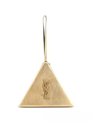 Saint Laurent Pyramid Box Bag Leather Small Clutch Bag