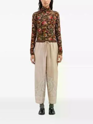 PIERRE-LOUIS MASCIA Aloe Straight-leg Trousers