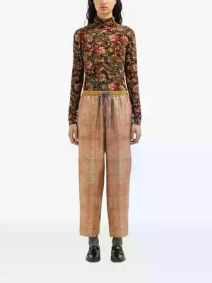 PIERRE-LOUIS MASCIA Aloe Straight-leg Trousers - Neutrals