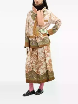 PIERRE-LOUIS MASCIA Paisley-print Silk Shirt