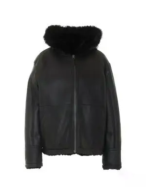 YVES SALOMON Reversible Shearling Leather Jacket