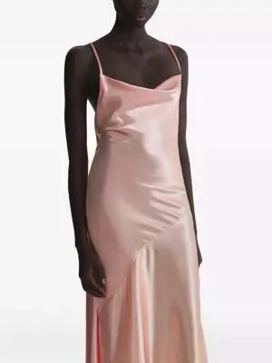 MUGLER Asymmetric Floating Dress