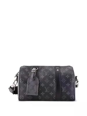 LOUIS VUITTON Reverse Monogram Eclipse Canvas City Keepall Bag