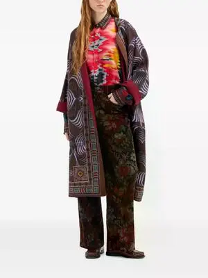 PIERRE-LOUIS MASCIA Gridox Striaght-leg Trousers