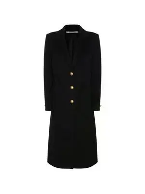Tagliatore Gold-tone Buttoned Coat