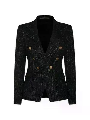 Tagliatore Double-breasted Tweed Blazer