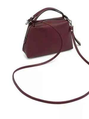 GIANNI CHIARINI Alifa Leather Tote Bag - Red