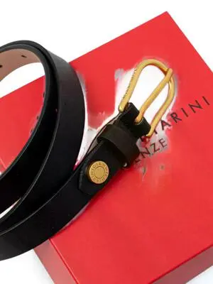 GIANNI CHIARINI Leather Pin-buckle Belt
