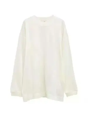 Khaite Drop-shoulder Sweatshirt - Neutrals