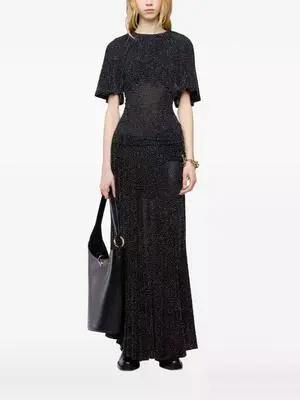 Rabanne Textured Ruched Blouse