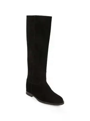 VIA ROMA 15 Logo-plaque Knee-high Boots
