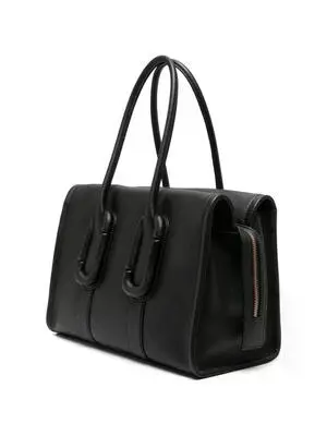 Marc Jacobs Logo-plaque Tote Bag - Black