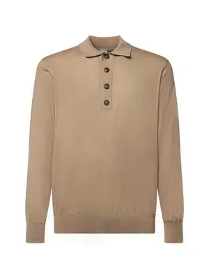 Eleventy Button-up Polo Shirt
