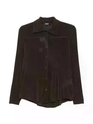 Dixie Long-sleeve Button-up Shirt - Brown