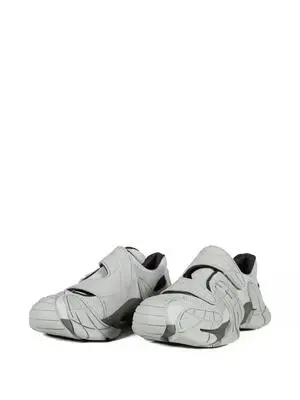 Camper Hook-and-loop Patterned Sneakers - Grey