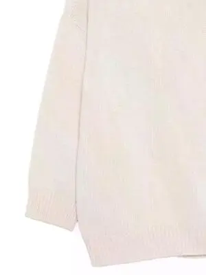 VANISE High-neck Drop-shoulder Sweater