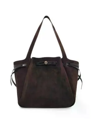 Tory Burch Romy Suede Tote Bag - Brown