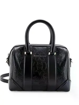 Givenchy Lucrezia Duffle Bag Embossed Leather Micro Shoulder Bag