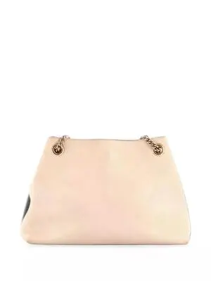 Gucci Soho Chain Strap Leather Medium Shoulder Bag - White