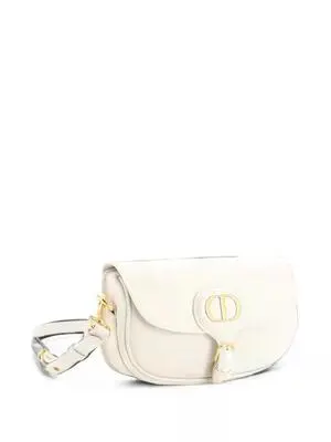 Dior Bobby Flap Bag Leather East West Crossbody Bag