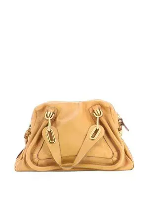 Chloé Paraty Quilted Leather Medium Shoulder Bag - Brown