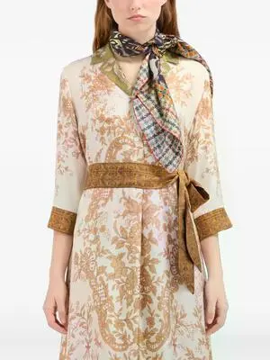 PIERRE-LOUIS MASCIA Cialda Bandana Scarf - Neutrals