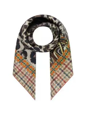 PIERRE-LOUIS MASCIA Cialda Bandana Scarf - Neutrals