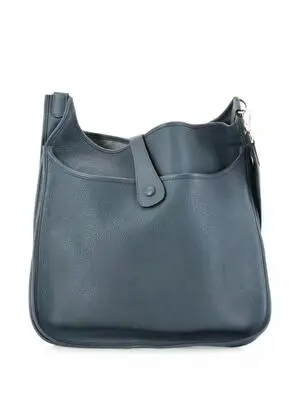 Hermès Evelyne Bag Gen Iii Clemence Tgm Cross Body Bag - Blue