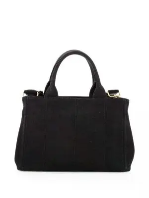 Prada Canapa Canvas Mini Tote Bag