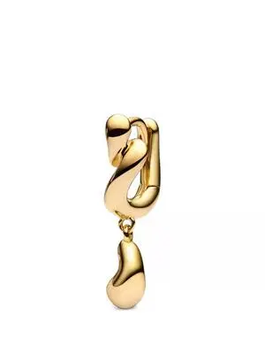 MARIA BLACK Whirl Drop Huggie Earring