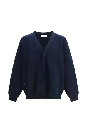 LANEUS Wool Cardigan - Blue