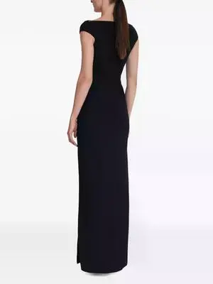 Safiyaa Lucrezia Crystal-embellished Maxi Dress
