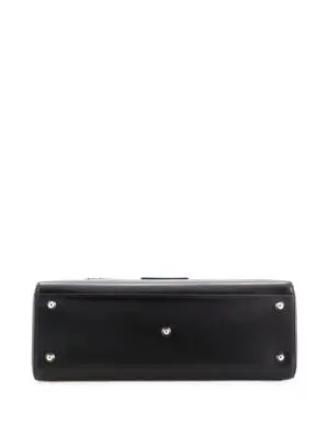Dior Lady Bag Patch Embellished Leather Large Satchel