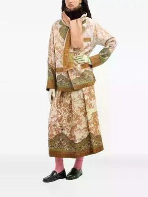 PIERRE-LOUIS MASCIA Floral Paisley Silk Blazer
