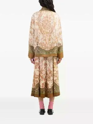 PIERRE-LOUIS MASCIA Floral Paisley Silk Blazer