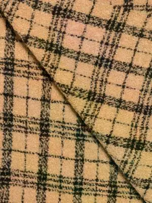 Destin Check Frayed Scarf