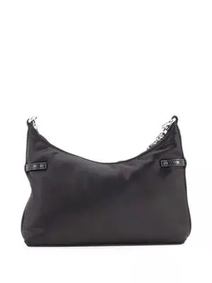 Givenchy Voyou Party Satin With Leather Mini Shoulder Bag