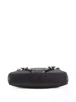 Givenchy Voyou Party Satin With Leather Mini Shoulder Bag