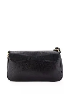 Gucci Soho Chain Leather Medium Crossbody Bag - Black