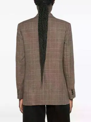 Sandro Check-pattern Blazer
