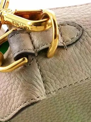 Fendi Selleria Baguette Nm Bag Leather Medium Shoulder Bag