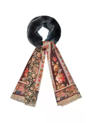 PIERRE-LOUIS MASCIA Fanory Silk Scarf - Brown